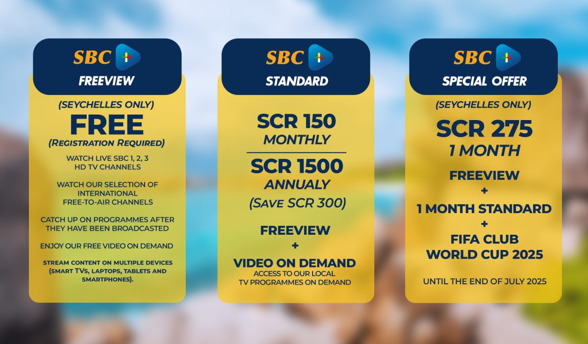 SBC+ - Seychelles Broadcasting Corporation