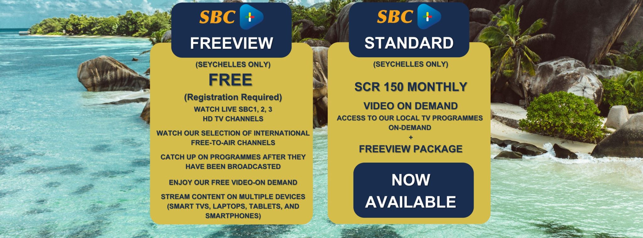 SBC+ - Seychelles Broadcasting Corporation